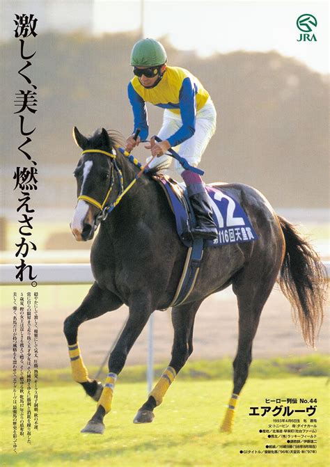 Jraポスター ヒーロー列伝コレクション 競走馬 動物 かっこいい動物