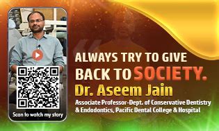 View The Story Of Endodontist Dr Aseem Jain Associate Prof