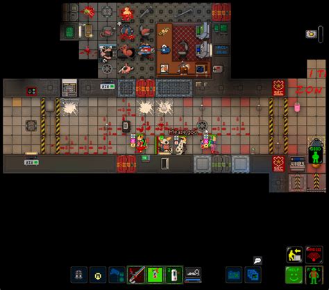 Security Moth Was Not Entertained By The Clown Gang Ss13