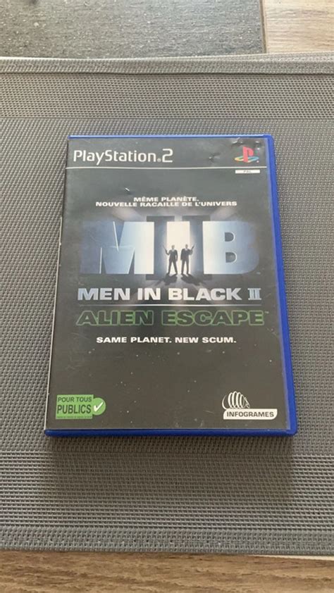 Men In Black Ii Alien Escape Jeu Ps2 Playstation Beebs By Kiabi