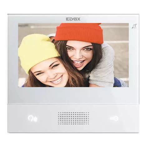 White Video Door Intercom TAB VIMAR Residential Commercial Surface Mount