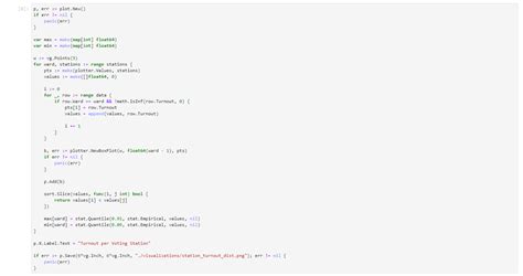 exploring toronto voter statistics using golang towards data science