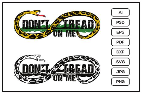 Dont Tread On Me Design Illustration Graphic By Leamsign Creative Fabrica Dont Tread On Me Design Illustration Graphic By Leamsign Creative Fabrica