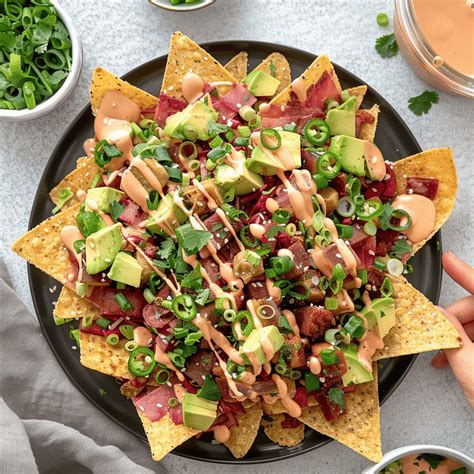 Tuna Poke Nachos Recipe Fresh And Fabulous Twist Good Tasting Meals