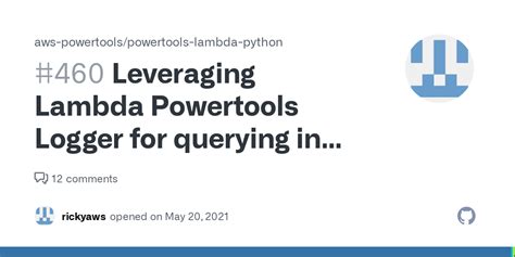 Leveraging Lambda Powertools Logger For Querying In Athena Or Other Aws