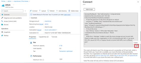 learn how to mount an smb azure file share in windows dev community