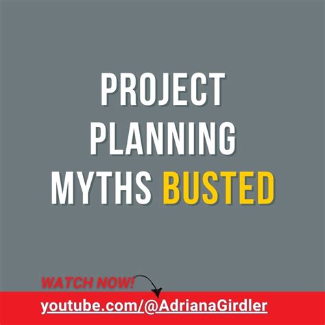 Project Planning Myths You Need To Stop Believing Cornerstone Dynamics
