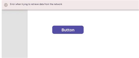 Error When Trying To Retrieve Data From The Network