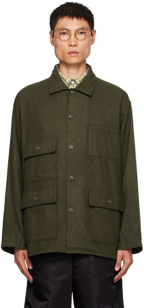 Flap Pocket Jacket Green At Henry Hamill Blog