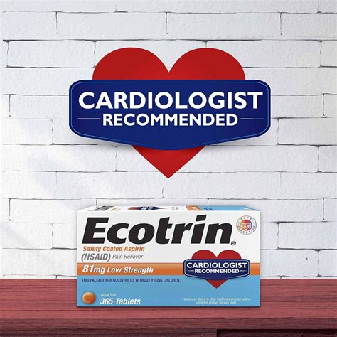 Ecotrin 81 Mg Low Strength Aspirin 150 Tablets X 2 Pack Safety Coated Buy Now With Express