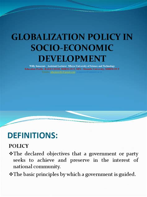 Globalization Notes Willy Pdf Structural Adjustment Globalization