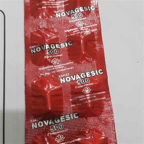 Promo Novagesic Tablet Paracetamol 500mg Obat Demam Nyeri Diskon 12 Di