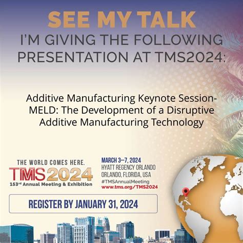 Additive Manufacturing Keynote Session Meld Manufacturing Corporation