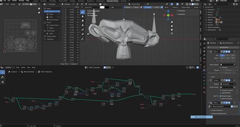 can you mirror vertex weights with geometry nodes basics and interface