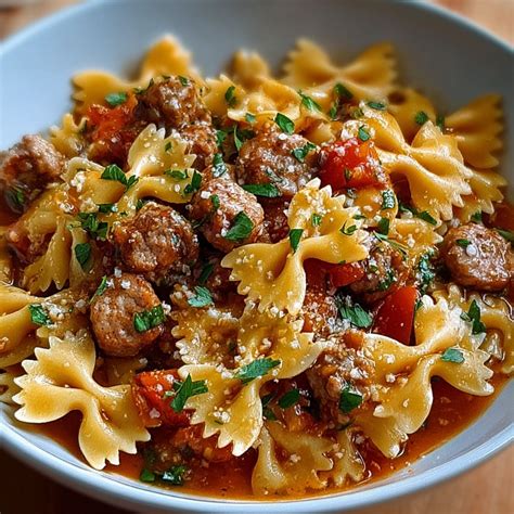 Sausage Pasta Chefinoz