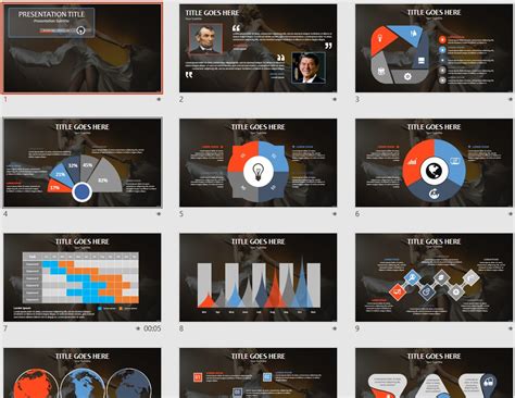 Female Model PowerPoint