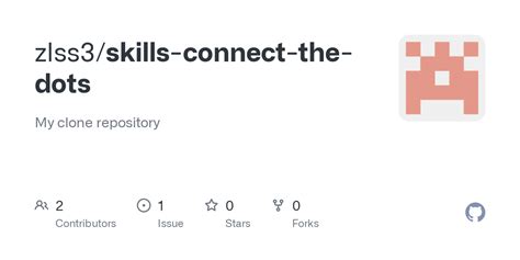 GitHub Zlss Skills Connect The Dots My Clone Repository
