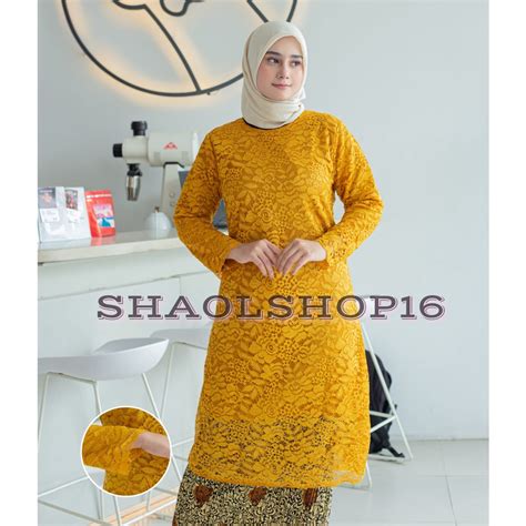 Jual Kebaya Brukat Kebaya Kurung Brukat Kebaya Tunik Brukat