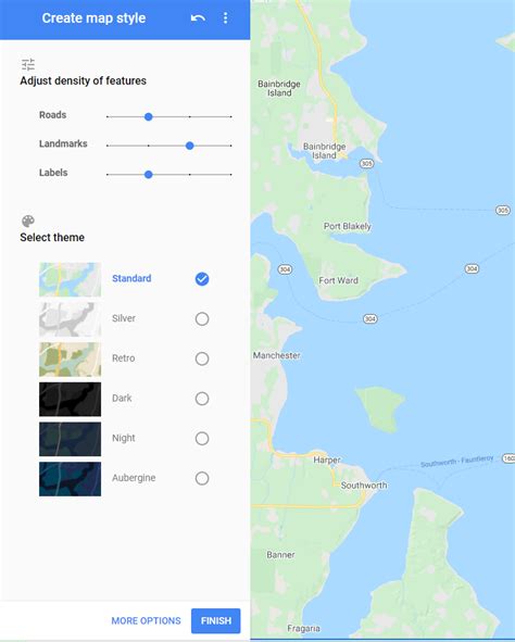 Map Type Tool Change Map Style In ZeeMaps ZeeMaps Blog