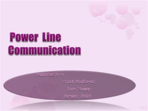 PPT Power Line Communication PowerPoint Presentation Free Download ID 3301453