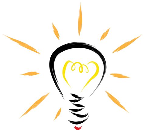 Light Bulb Sketch Illustration Pattern Solution Vector Illustration Pattern Solution Png And
