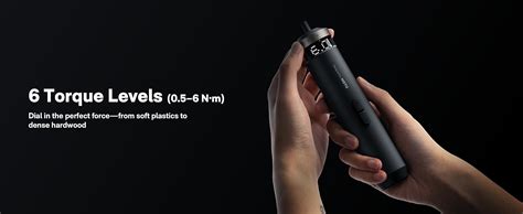 Hoto Pixeldrive Electric Screwdriver Smart Display 6 Torque Settings