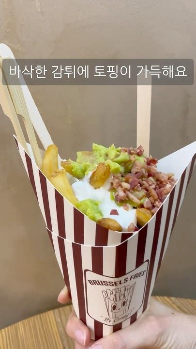 벨기에인이 이 프렌치프라이를 먹는다면 눈물을 흘릴 것입니다 맛집 Seoultravelguide Youtube