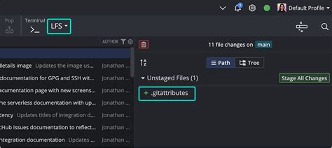 Git LFS In GitKraken Desktop Store Binary Files