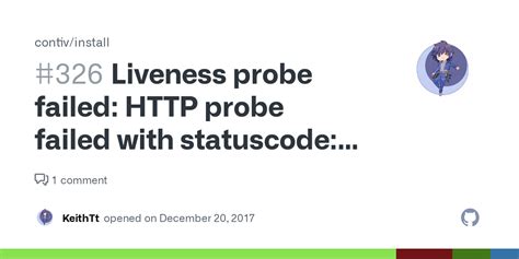 Liveness Probe Failed Probe Failed With Statuscode 503 · Issue