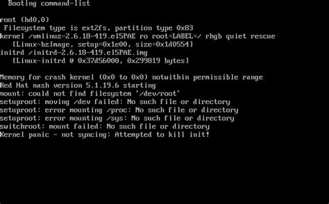Virtualization Redhat 5 Vm Kernel Panic After Hv Migration Server Fault