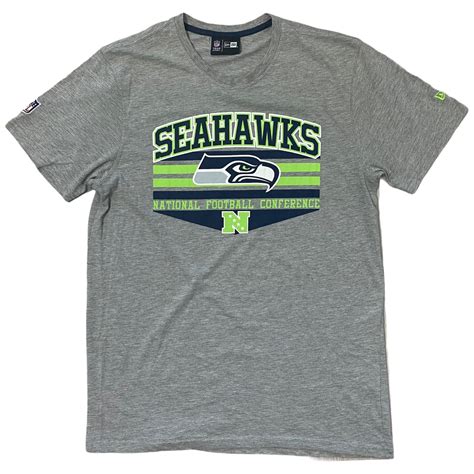 Casual Mens New Era Seattle Seahawks Nfl T Shirts American Footb Top