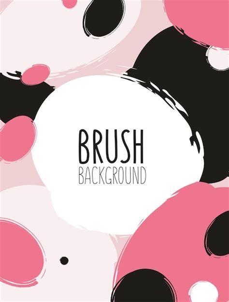 현대 그런 지 오버레이 디자인 템플릿 손으로 그린 추상 프레임 세트 브러시 스트로크의 엉망 복고풍 빈티지 배경 컬렉션 프리미엄 벡터