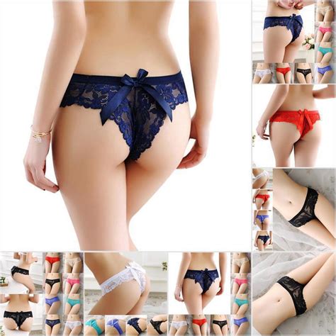 ã€ Purpleredtoã€‘women Lace Panties G String Underwear Lingerie