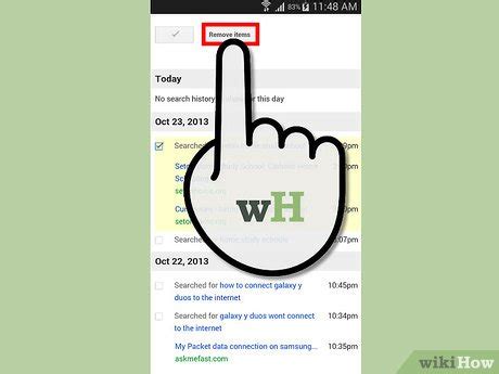 How To Delete Google Browsing History Steps With Pictures