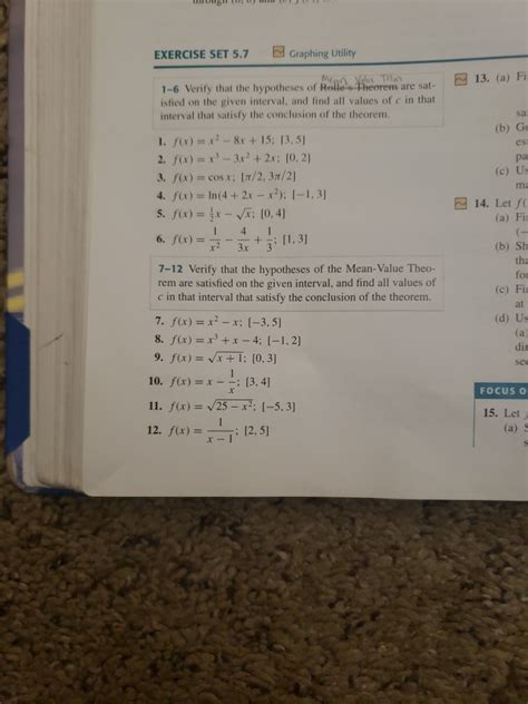 Solved Use The Mean Value Theorem To Solve Question And Chegg
