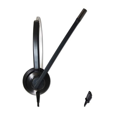 Mono PLT QD Noise Cancelling Headset With Metal Headband