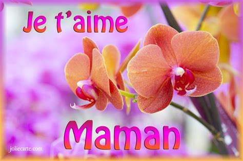Cartes Virtuelles Je T Aime Maman Joliecarte