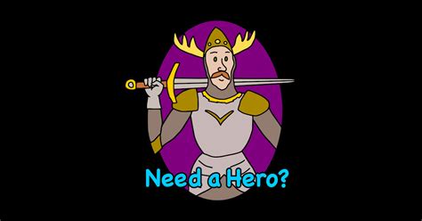 Need A Hero Fantasy Rpg Fighter Class Fighter Class Sticker