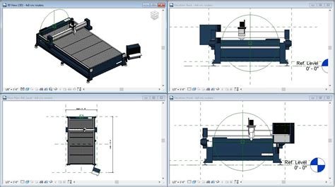 D Cnc Router Model TurboSquid