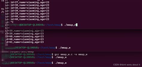 使用mmap实现多进程读写操作的通信分析 Csdn博客