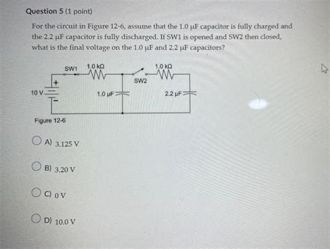 Solved For the circuit in Figure assume that the μF Chegg