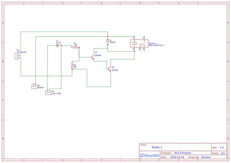 Water Level Controller Simple EasyEDA Open Source Hardware Lab