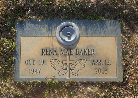 Rena Mae Baker 1947 2003 Find A Grave Memorial