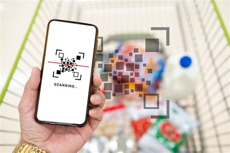 Premium Photo Man Use Smartphone Scanning Qr Code For Pay