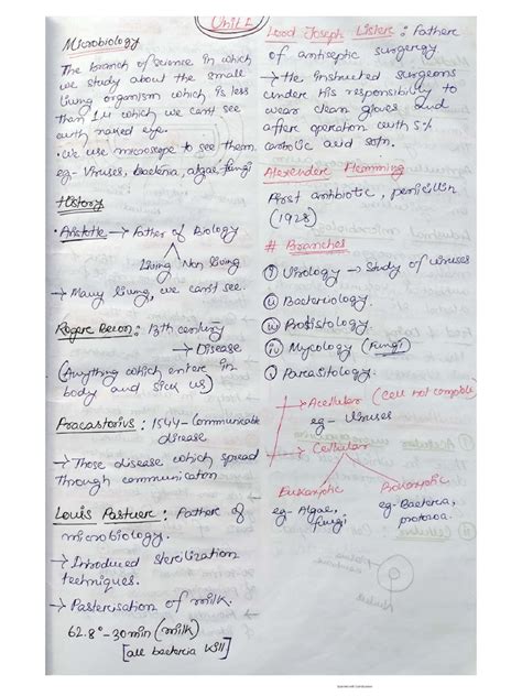 Microbiology Unit 1 Pdf