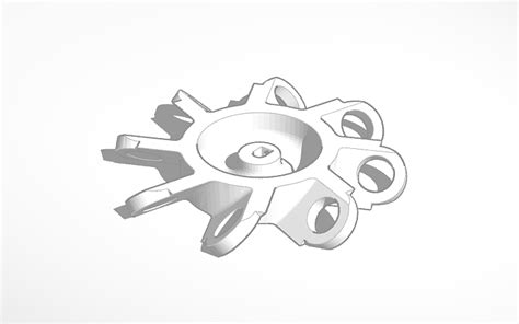 3d Design Heavy Mecanum Wheel W Set Screw Option Tinkercad