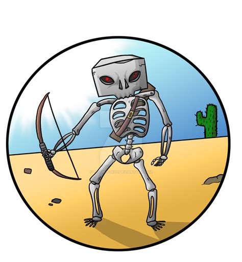 Minecraft Mobs Skeleton By Tilting Tree On Deviantart