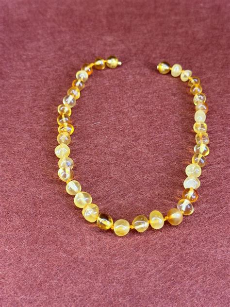 ᐉ Намисто з бурштину дитяче 32 см н 198 • Краща ціна в Києві Україні • Купити в Епіцентр