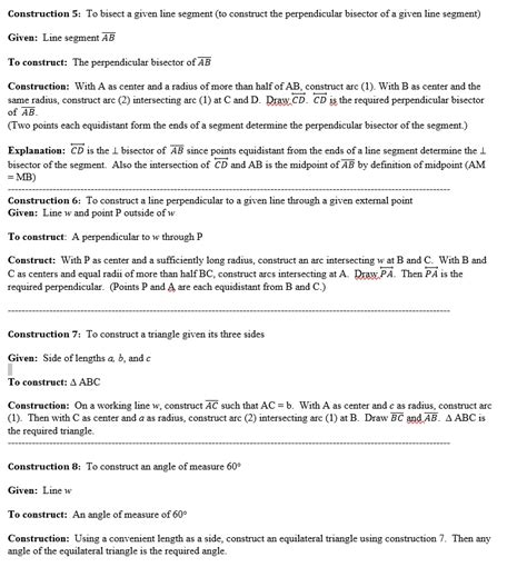 solved construction 5 to bisect given line segment to construct the