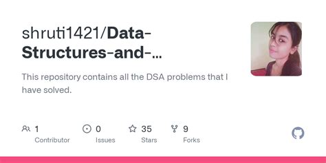 Github Shruti1421data Structures And Algorithms This Repository Contains All The Dsa